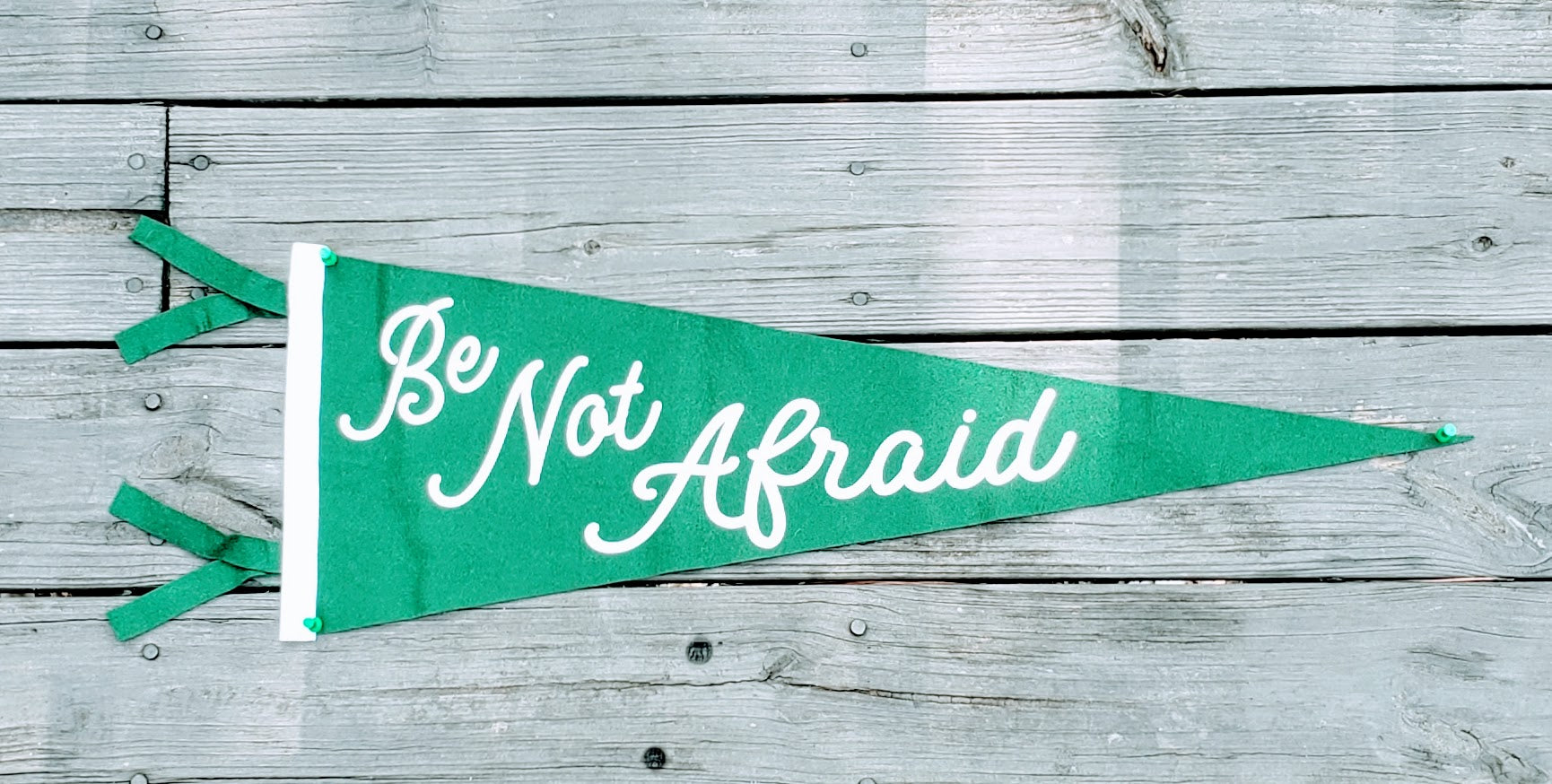 Pennants are HERE! Sneak peek – Wanderer Catholic